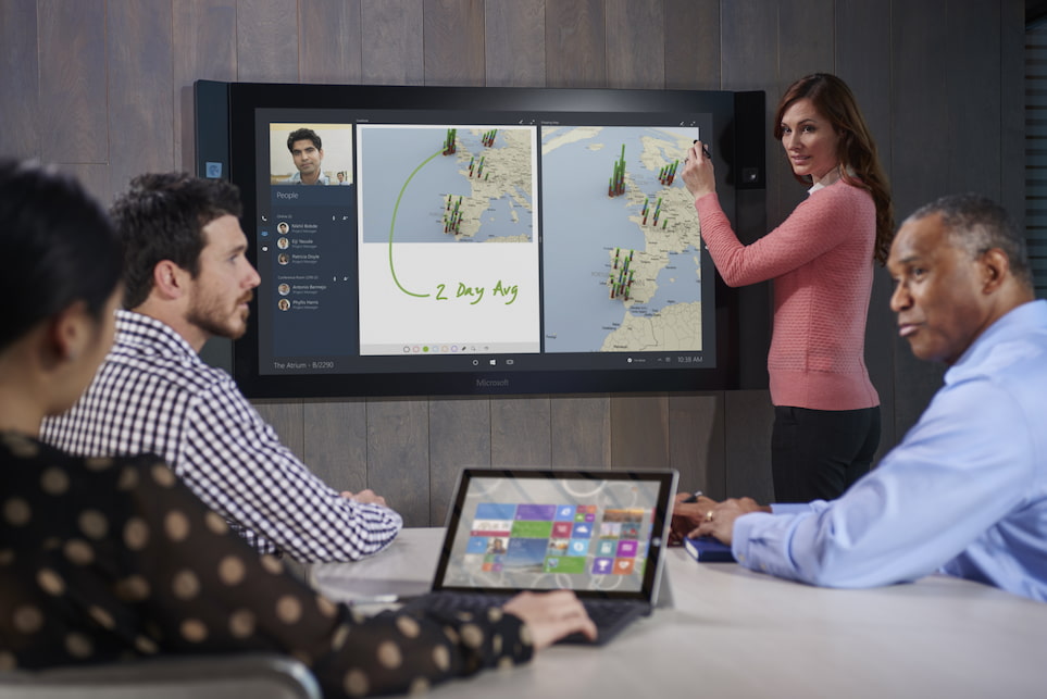 Microsoft Surface Hub: Revolutionieren Sie Ihre Zusammenarbeit
