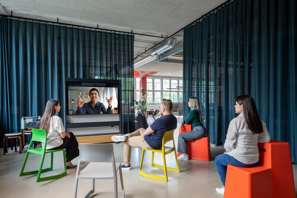 Vitra Dancing Wall: Mobile Collaboration | visunext.de
